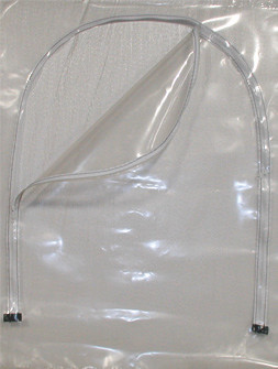 36" X 72" Zipper Access Door - Clear by Dr. Shrink (DS-72) - ProPride ...