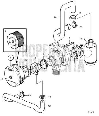 Air Filter by Volvo Penta (21233119) - ProPride Marine