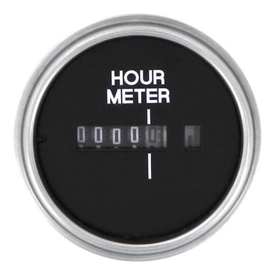 Hourmeter, Heavy Duty 2" 12-24Vdc by Sea Star Solutions (82760P ...