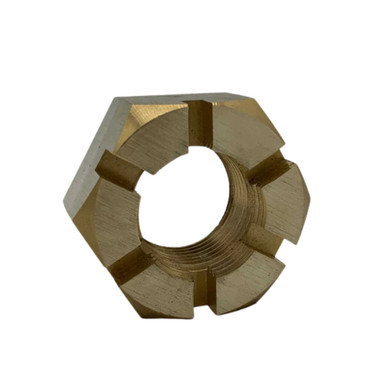 Brass Castle Nut 1 1/2-6 Nut 2"Shaft by Marine Machining ...