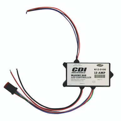 Rgb Led Controller, 12A, Single Zone by CDI Electronics (K12-0100 ...