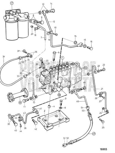 Delivery Pipe by Volvo Penta (420593) - ProPride Marine