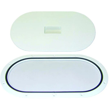 Oval Deck Plate - Polar White by TH Marine (DPOVAL-6D-2-DP) - ProPride ...