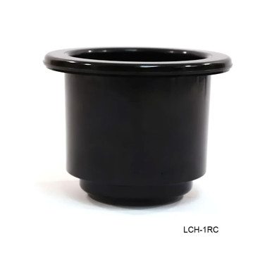 Removable Cup Holder With Mounting Flange - Black Pp - Packaged by TH ...