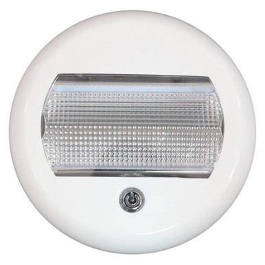 Round Indirect Touch Dome Light W/Switch, Clear Lens - Pkgd. by TH ...
