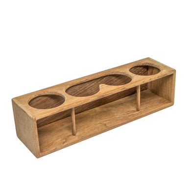 Whitecap Four Drink/Binocular Rack - Teak - P/N 62632 - ProPride Marine
