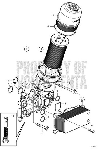 Oil Module by Volvo Penta (21797964) - ProPride Marine