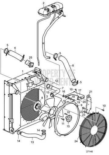 Hose by Volvo Penta (22380977) - ProPride Marine