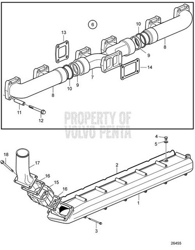 Intermediate Housi by Volvo Penta (22554715) - ProPride Marine