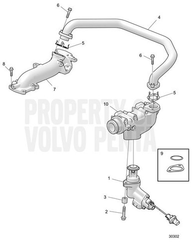 Mixing Chamber by Volvo Penta (23045797) - ProPride Marine