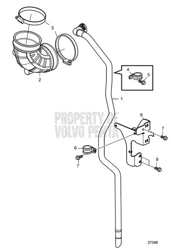 Bracket by Volvo Penta (23348693) - ProPride Marine