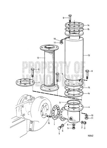 Exhaust Hose by Volvo Penta (836880) - ProPride Marine
