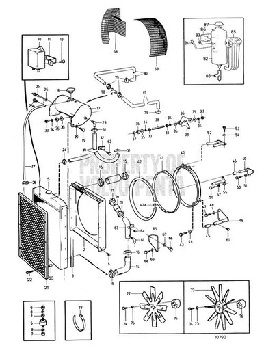 Fan Shroud by Volvo Penta (847550) - ProPride Marine