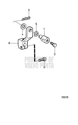 Intermediate Lever by Volvo Penta (865742) - ProPride Marine
