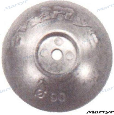 ZINC RUDDER ANODE 110 MM (CMF110) - ProPride Marine