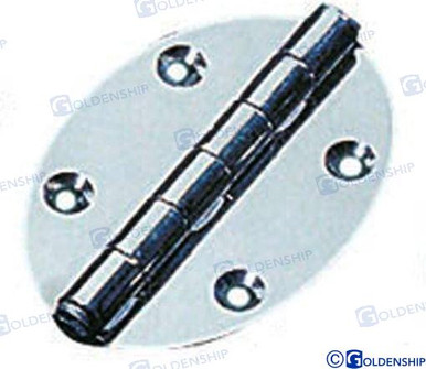 OVAL INOX HINGE 78X56 (2PK) (GS72192) - ProPride Marine