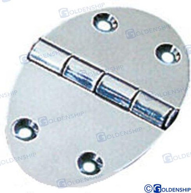 OVAL INOX HINGE 84X56 (2PK) (GS72193) - ProPride Marine