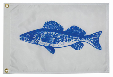 12X18 Walleye Flag (Flag And Pennants) by Taylor Made (4618) - ProPride ...