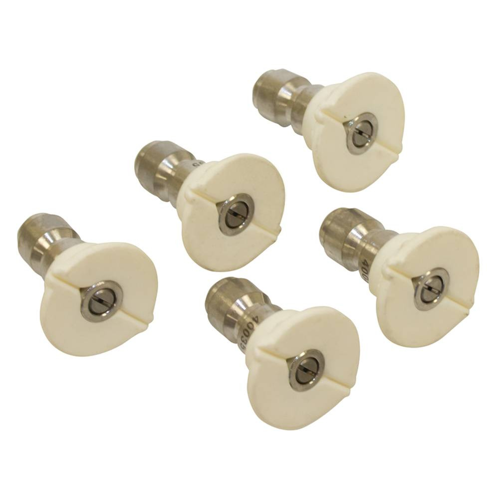 Pressure Washer Nozzle Shop Pack 40° spray angle - OMBWarehouse.com