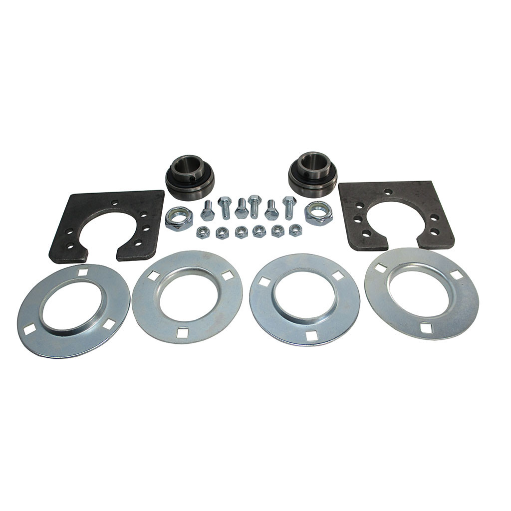 1" Standard Live Axle Bearing Kit, 3-Hole Flangettes - OMBWarehouse.com