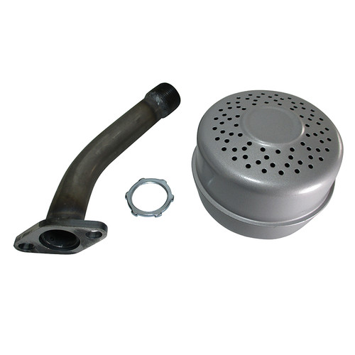Predator 459 Mud Boat Header with Muffler - OMBWarehouse.com