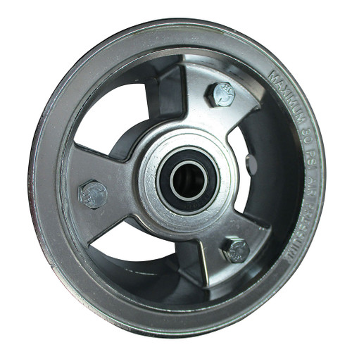 5" AZUSA Tri-Star Wheel 5/8" Precision Bearing - OMBWarehouse.com