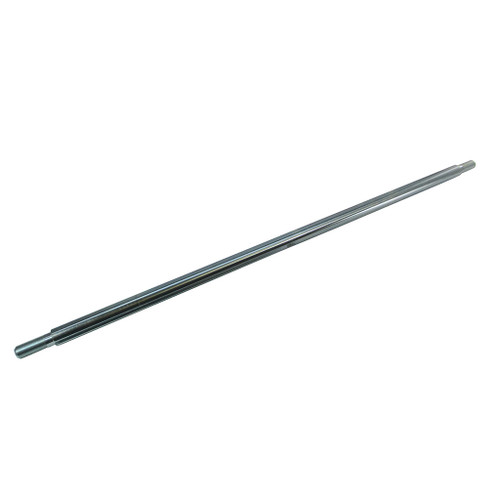 1" Solid 36" Steel Axle, Stepped, Threaded Ends - OMBWarehouse.com