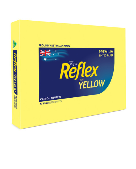 Reflex Colours 80gsm A4 Copy Paper Green 500 Sheets