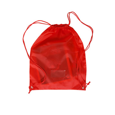 Celco Drawstring Bag Red - 330 x 440mm Water Resistant
