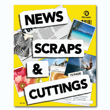 Olympic Scrap Book S929 News Scraps And Cuttings