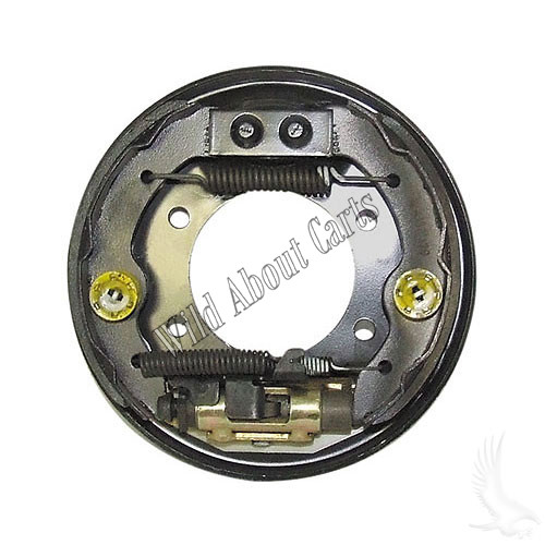 EZGO Golf Cart Brake Assembly, Driver's Side with Brake Shoes