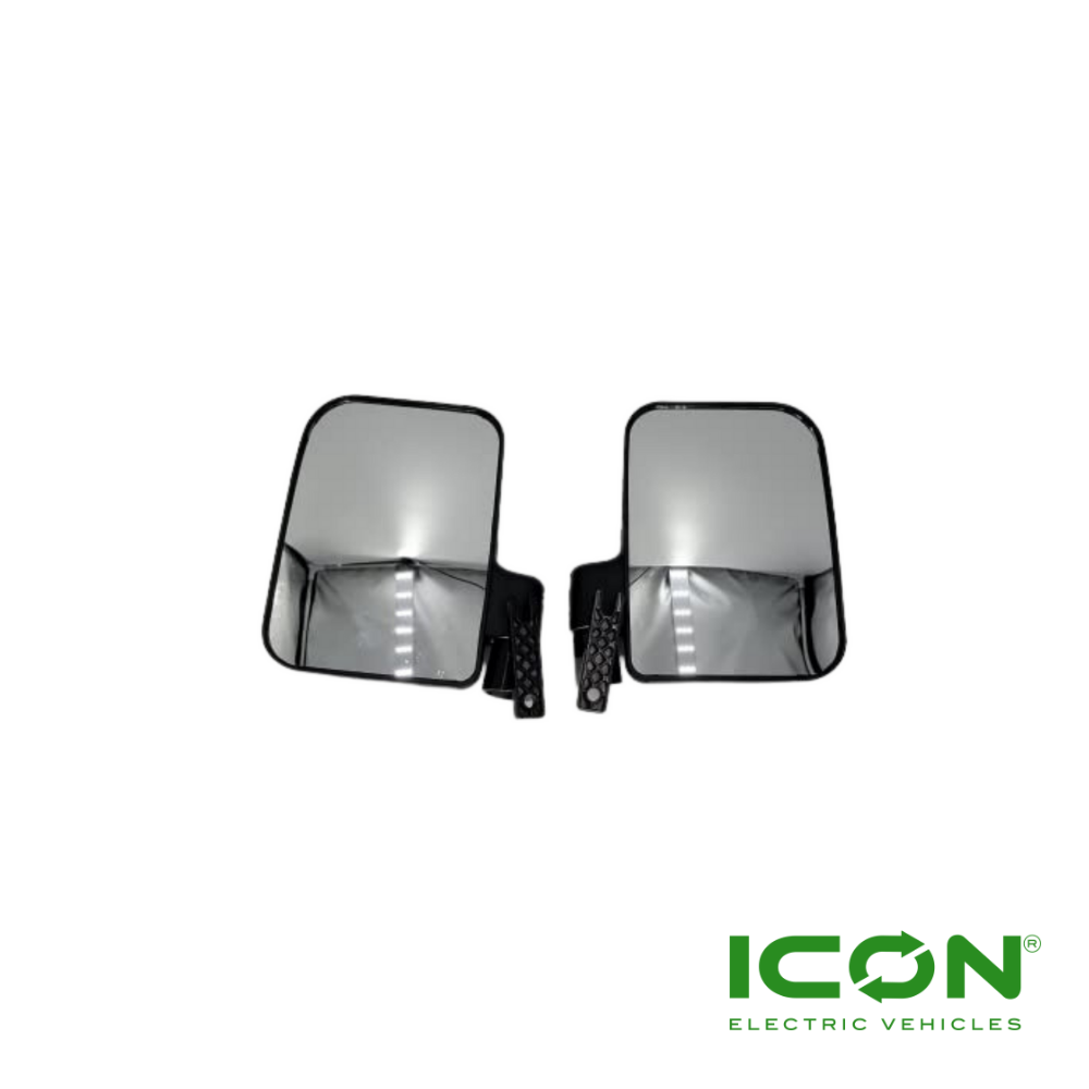 Side-View Mirror Set for ICON Golf Cart, ACS-702-IC