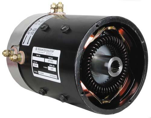 High Speed Golf Cart Motor 19 Spline Club Car E-Z-Go - Wild About Carts