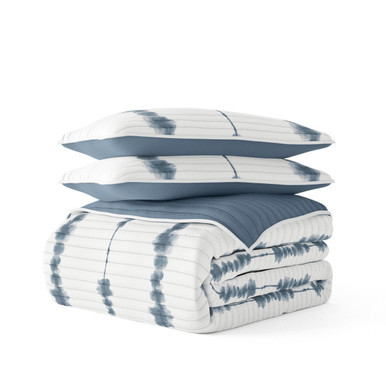 Shibori 3 Piece Quilt Set