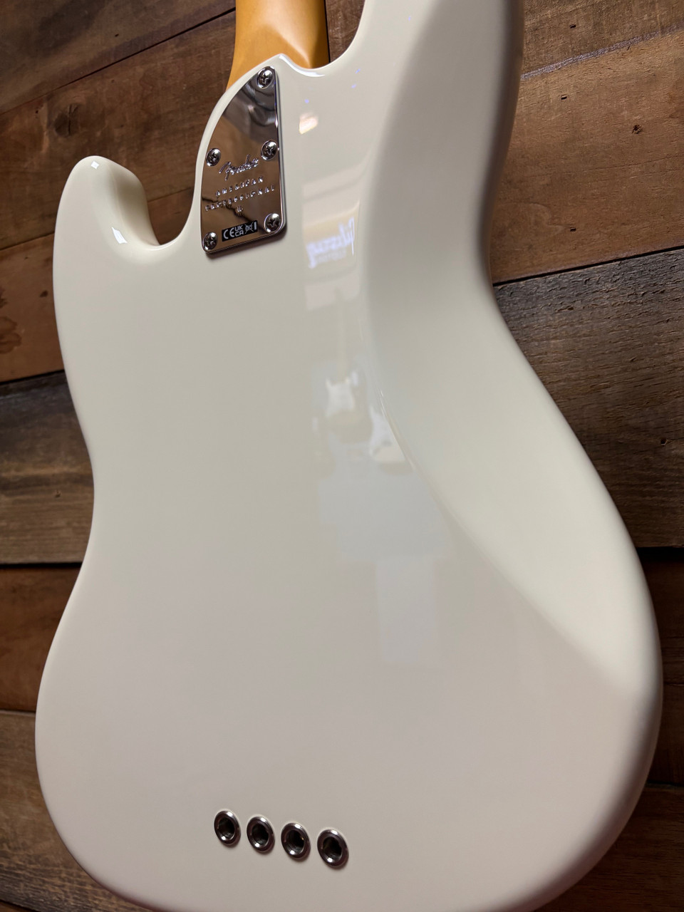 Fender American Pro II J-Bass RW Olympic White w/case