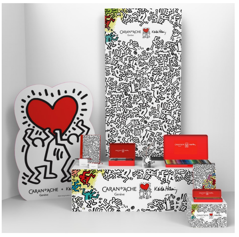 Keith Haring Large Window Merchandising Display | KI3000.123