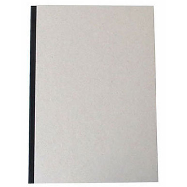 Pasteboard Cover Sketchbook 100gsm 144pgs - A4/8.3" x 11.7" - Black