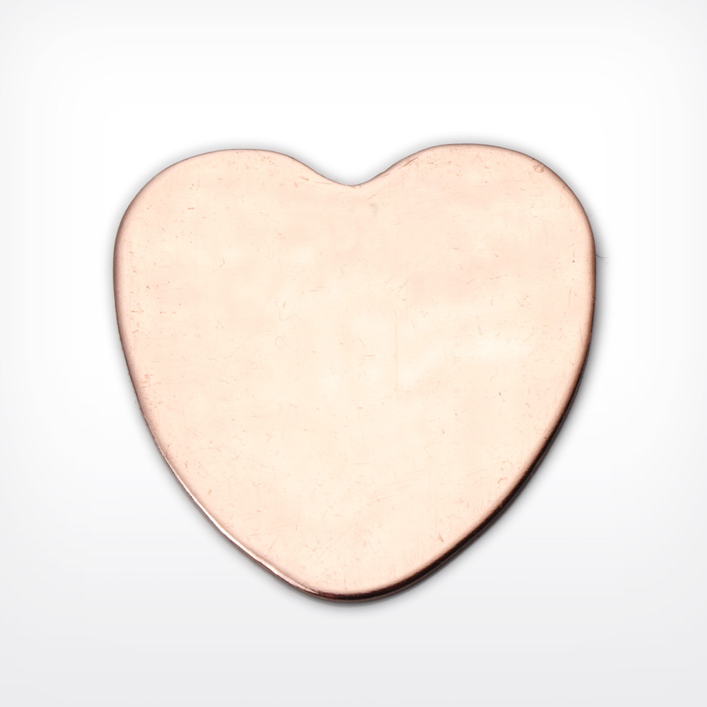 Copper Heart, flat & domed - Pack of 10 (804-CU) - Harrison & Harrison ...