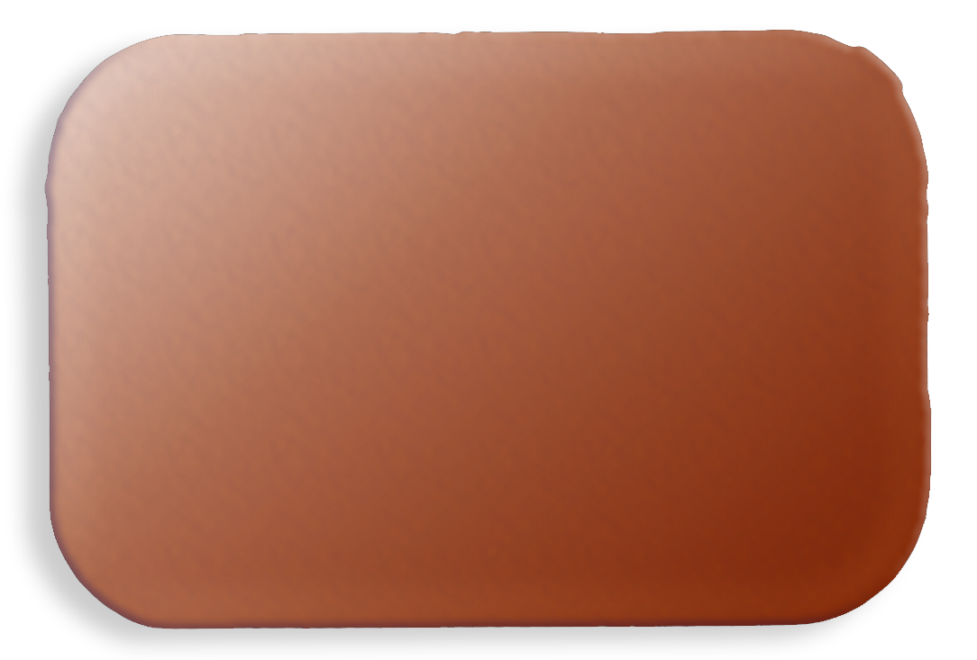 Copper Rectangle, rounded corners - Pack of 10 (561-CU) - Harrison ...