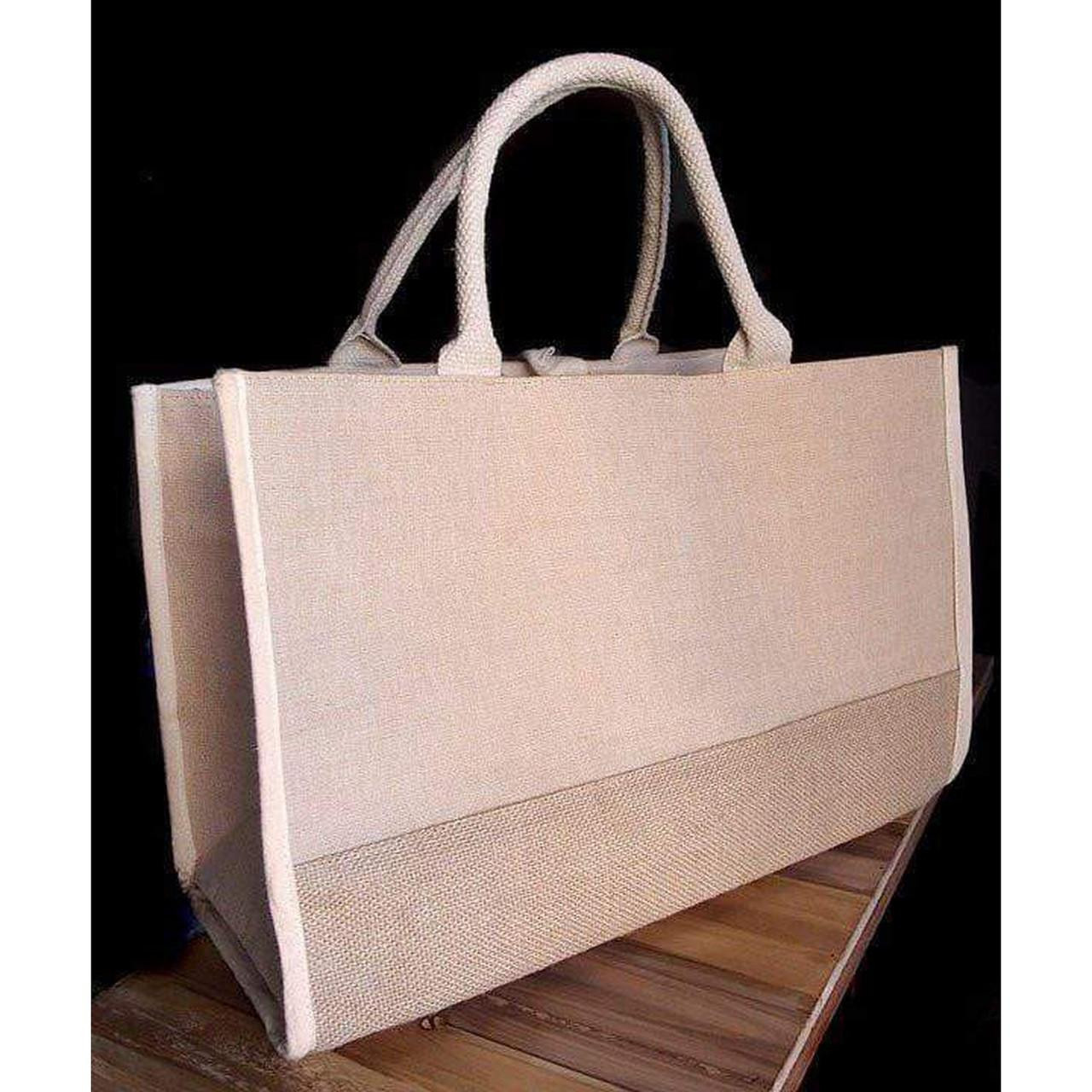Heavy Duty Large Wholesale Jute Burlap Tote Bags