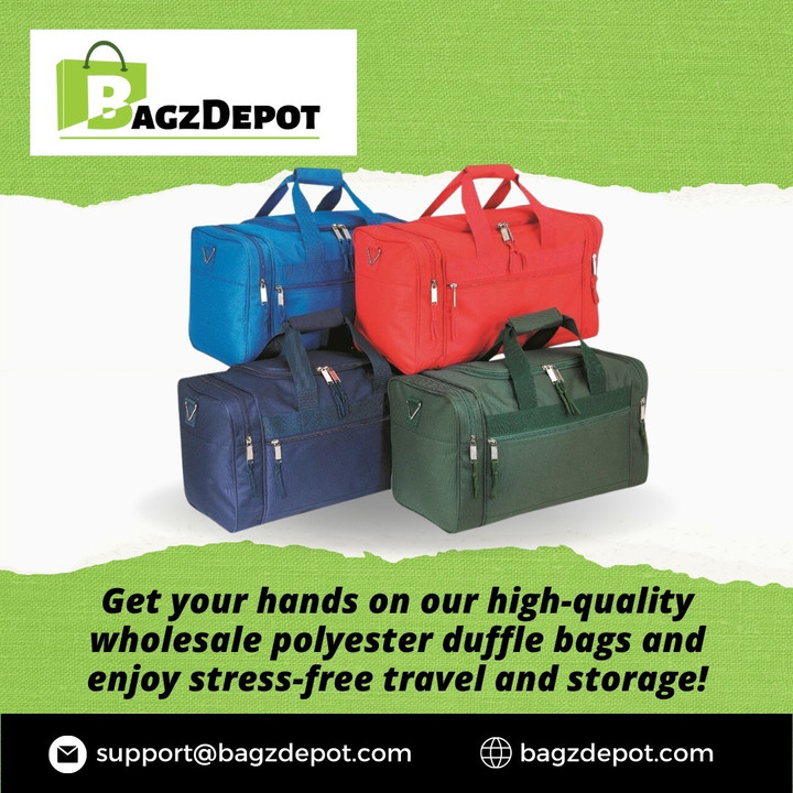 The Ultimate Guide to Large Duffle Bags: Wholesale and Bulk Options ...