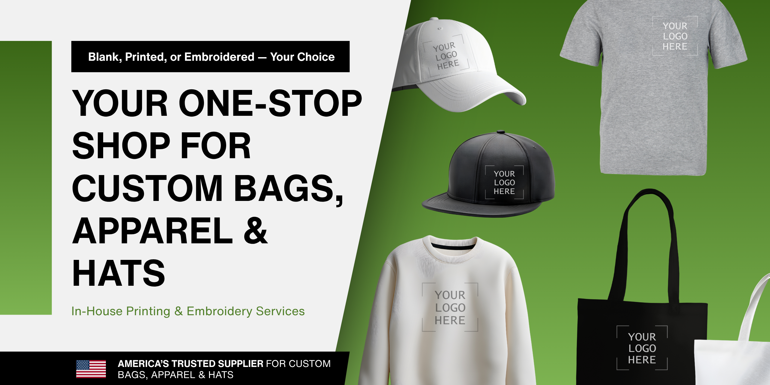 BagzDepot – Custom Bags, Apparel & Hats in Bulk | Wholesale Printing ...