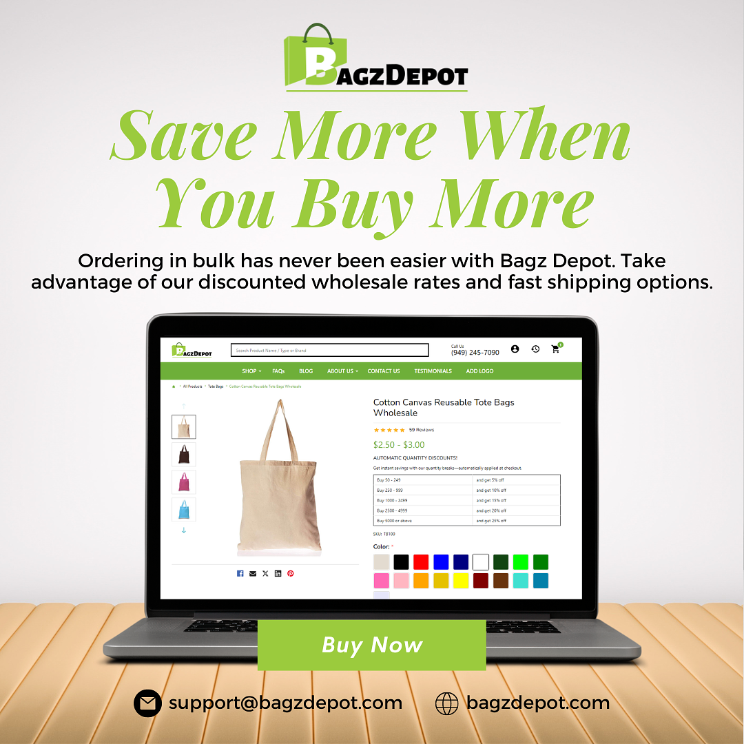 The Ultimate Guide to Bulk Tote Bags: Benefits, Uses, and Buying Tips ...