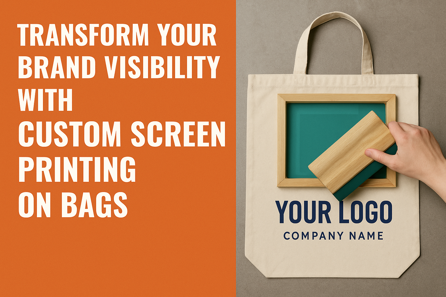 Transform Your Brand Visibility with Custom Screen Printing on Bags ...