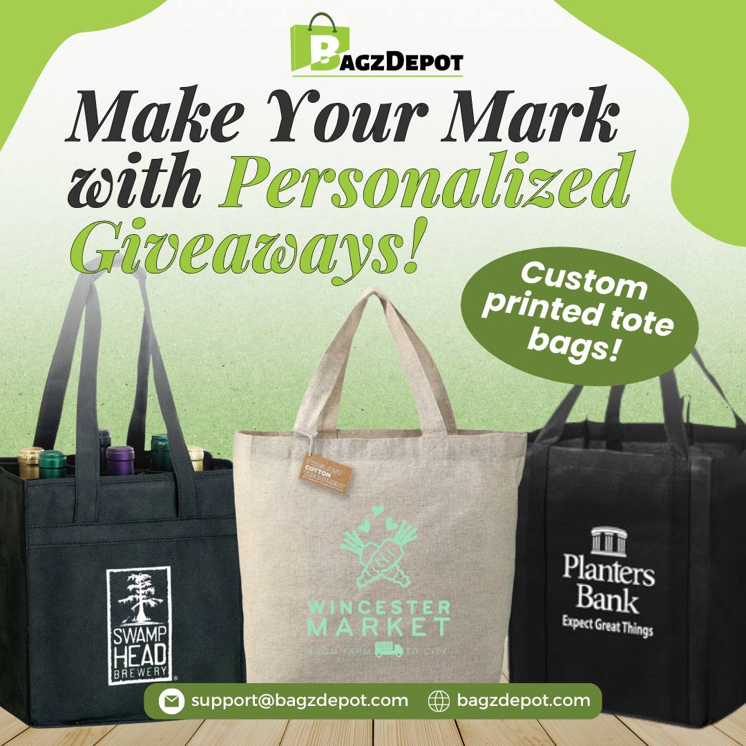 Custom Printed Tote Bags: The Ultimate Guide - BagzDepot