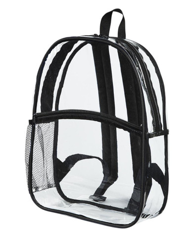 Wholesale BAGedge Clear PVC Backpacks in Bulk | BagzDepot