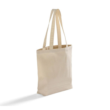 Wholesale Cotton Canvas Tote Bags in Bulk – 8 oz | 15x15x3" Eco Bags