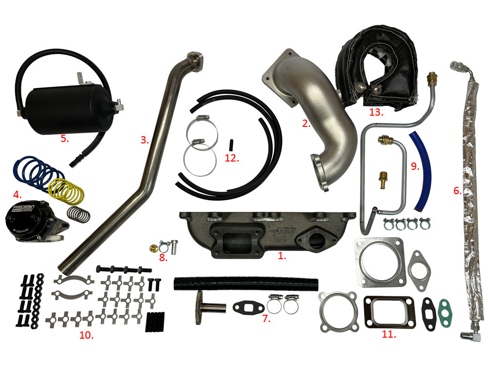 SRT-4 Neon Big Turbo Replacement Parts - AGP Turbo