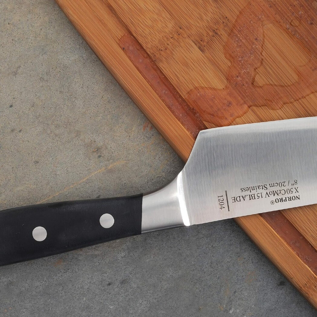 Norpro Stainless Steel 8-Inch Multipurpose Chef Knife