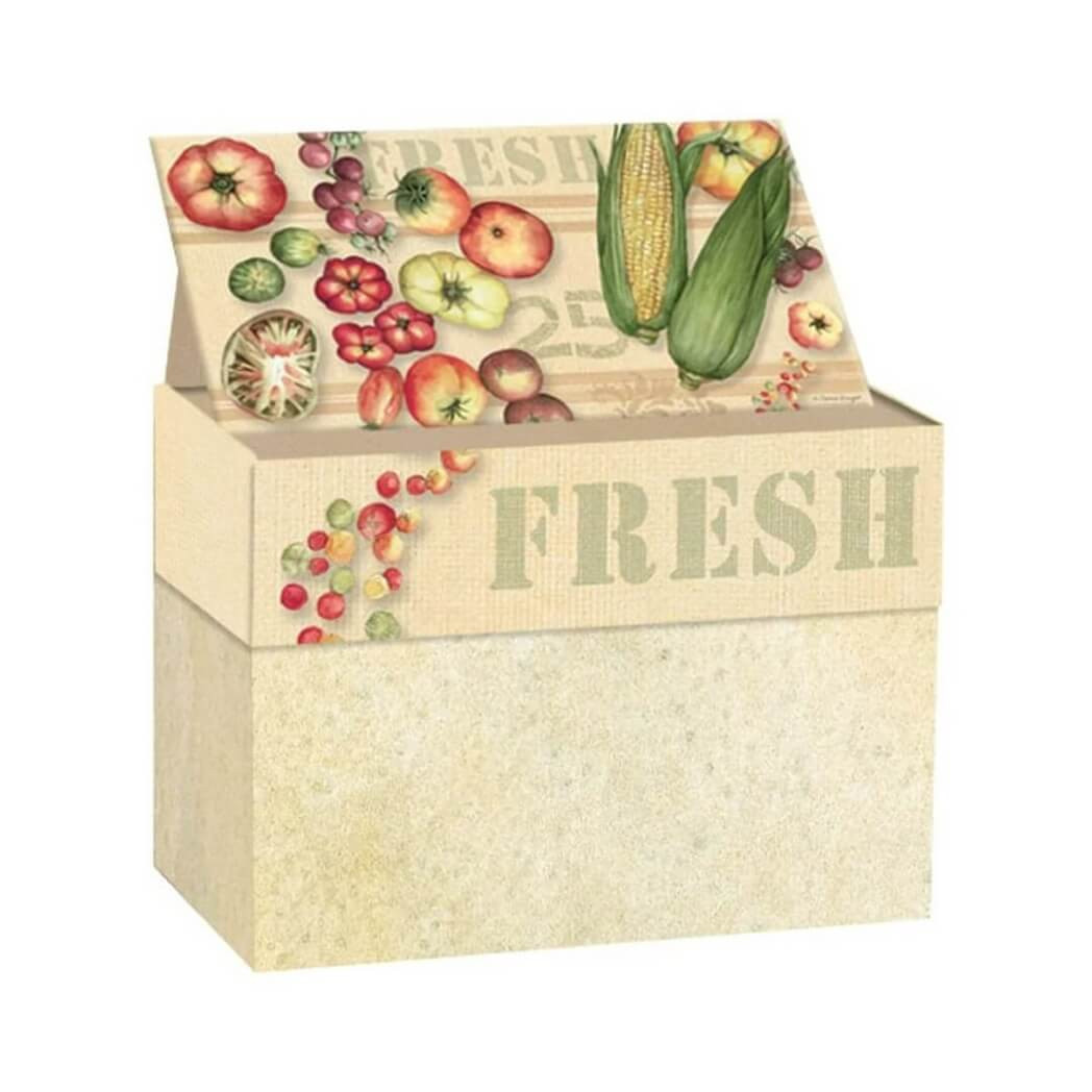 Lang Fresh From The Farm Recipe Card Box
